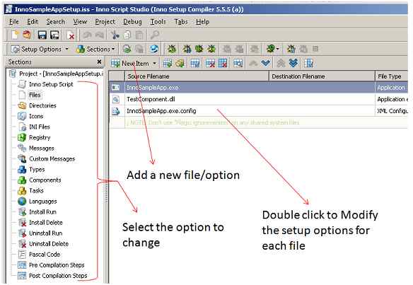 Create Installer Using Inno Setup